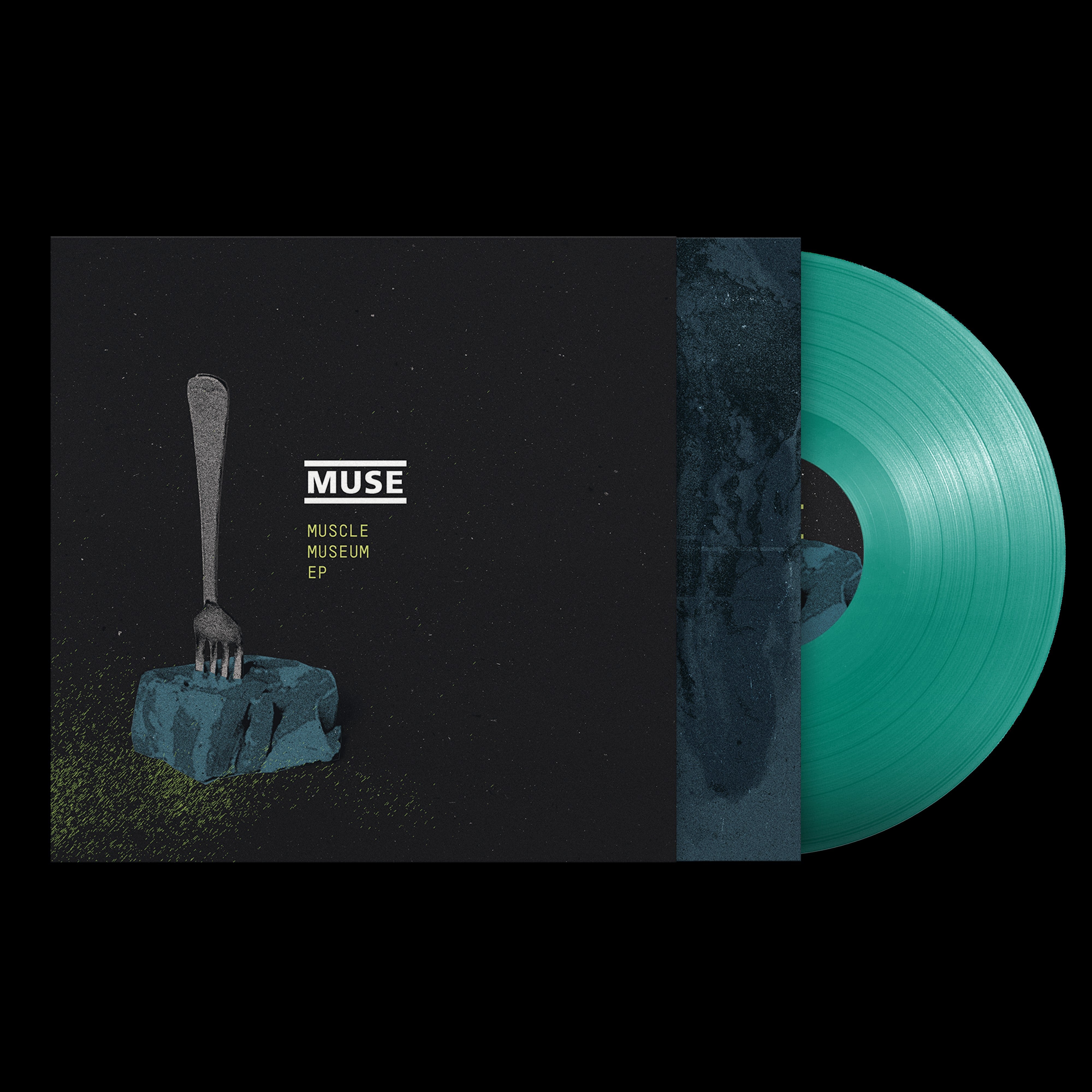 Muse: Muse - Muscle Museum - 12" - Translucent Electric Teal Vinyl [RSD ...